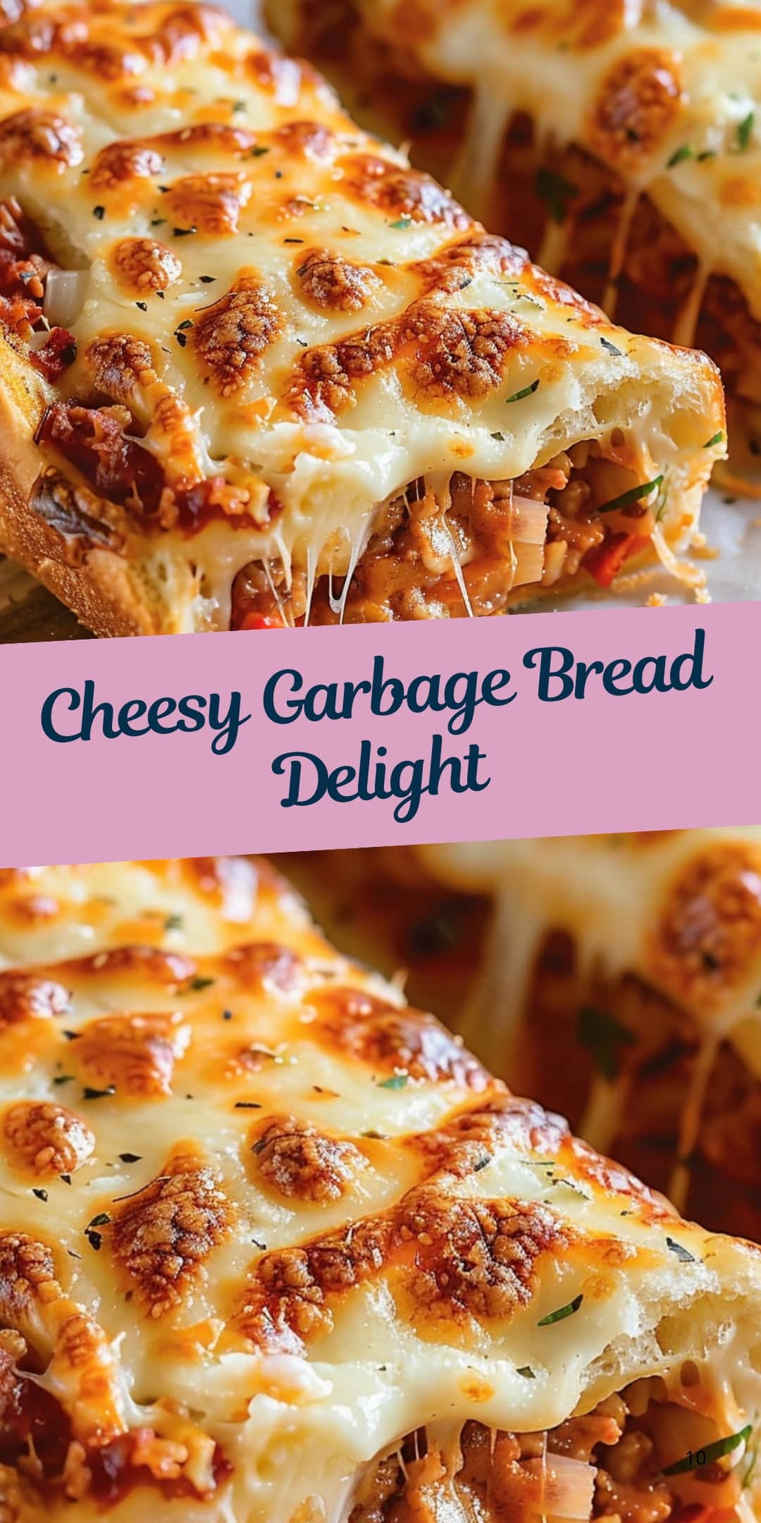 Cheesy Garbage Bread Delight | Bitezly