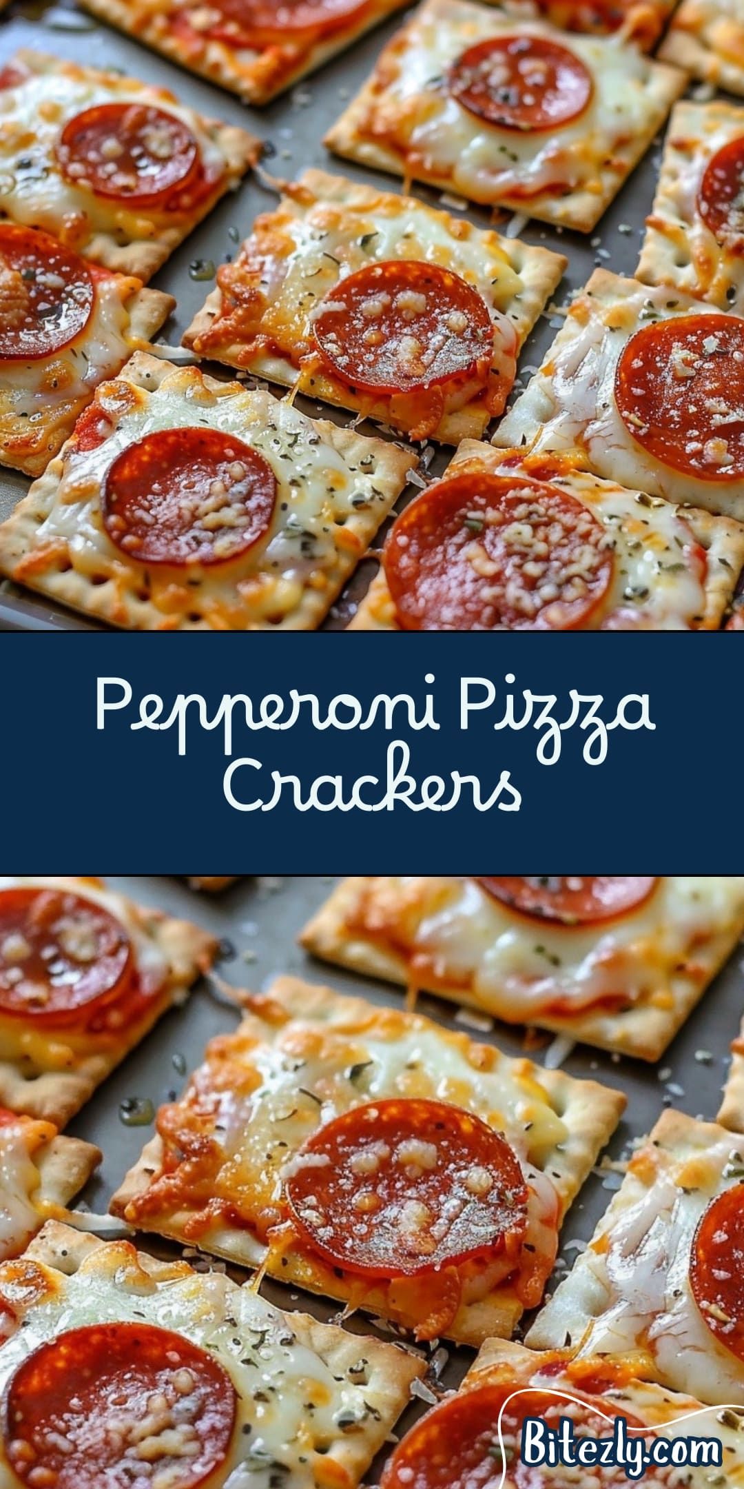 Pepperoni Pizza Crackers | Bitezly