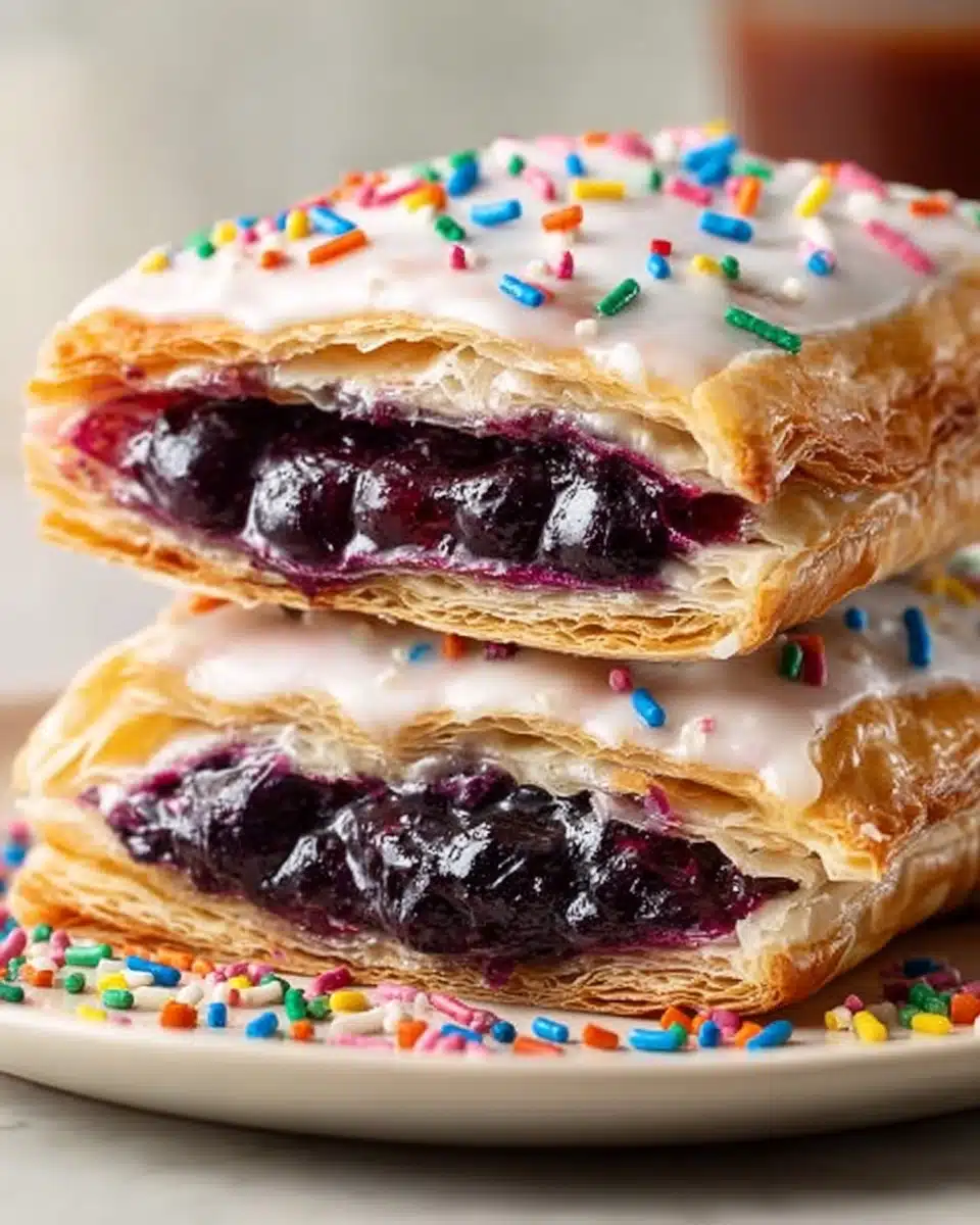 Homemade Blueberry Pop Tarts Recipe - Bake Flaky, Butter Treats