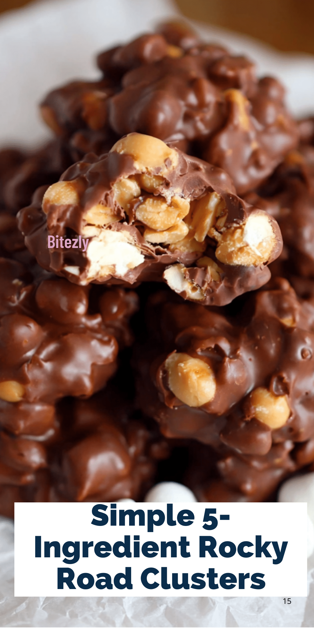 Rocky Road Peanut Clusters Recipe - Irresistibly Quick and Crunchy