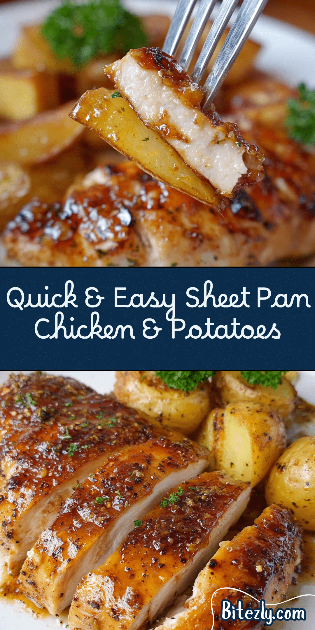 Sheet Pan Chicken and Potatoes Recipe - Easy Comfort Meal
