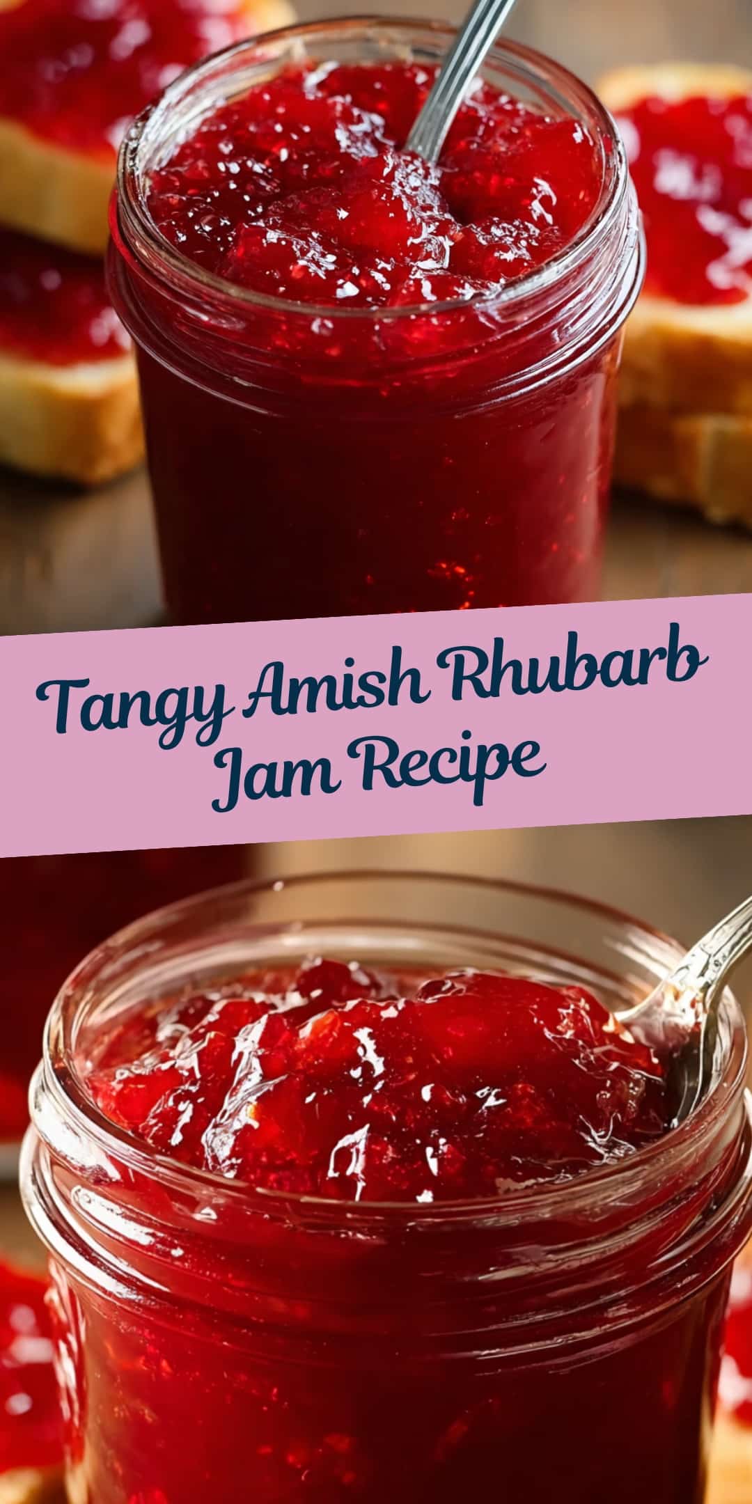 Amish Rhubarb Jam: Sweet & Tangy Heritage Recipe | A Taste of Spring