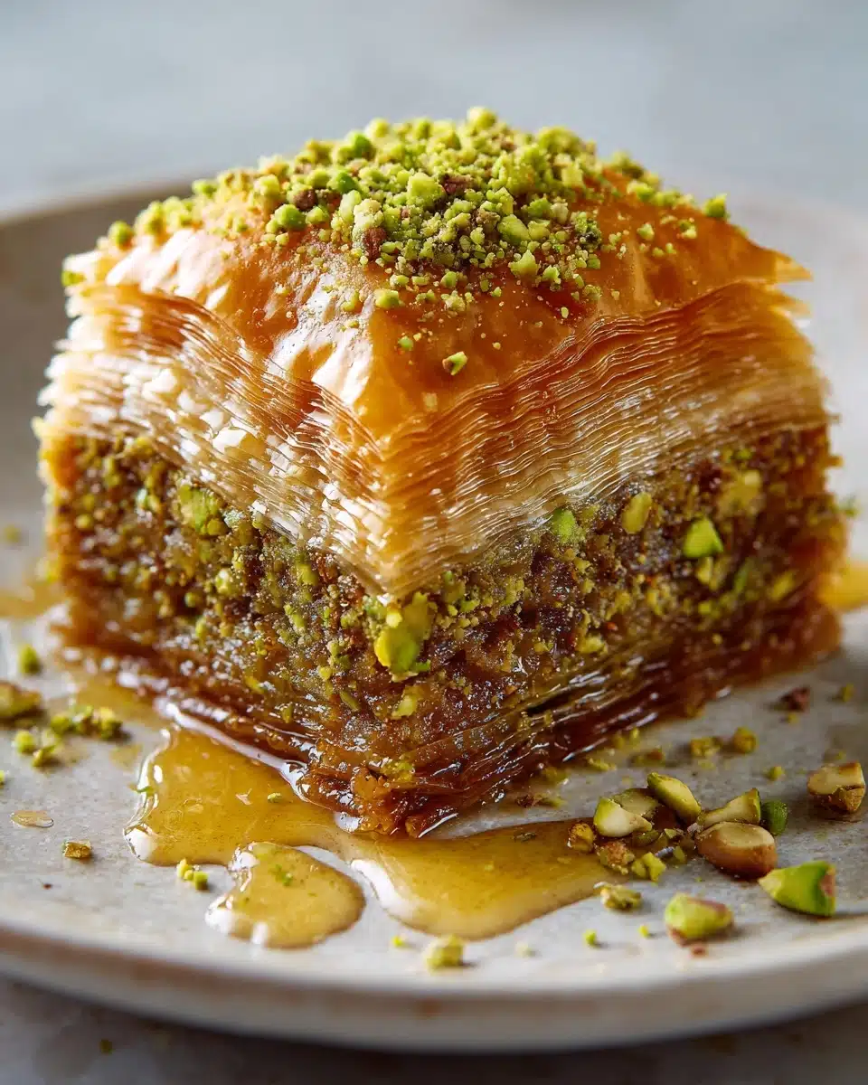 Traditional Homemade Greek Baklava: Irresistible Recipe with Walnuts & Pistachios