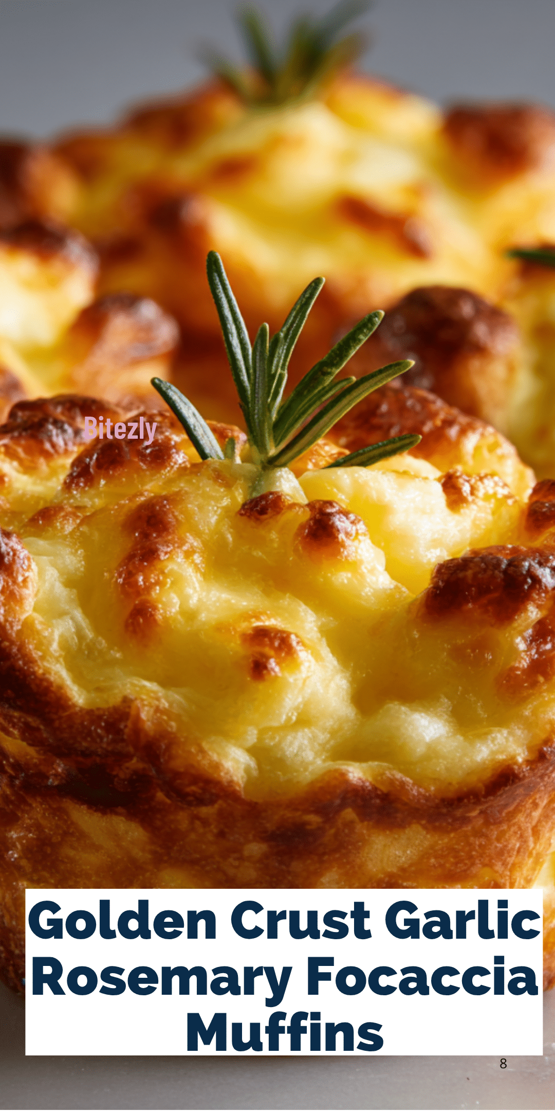 Golden Crust Garlic Rosemary Focaccia Muffins - Irresistible Italian ...