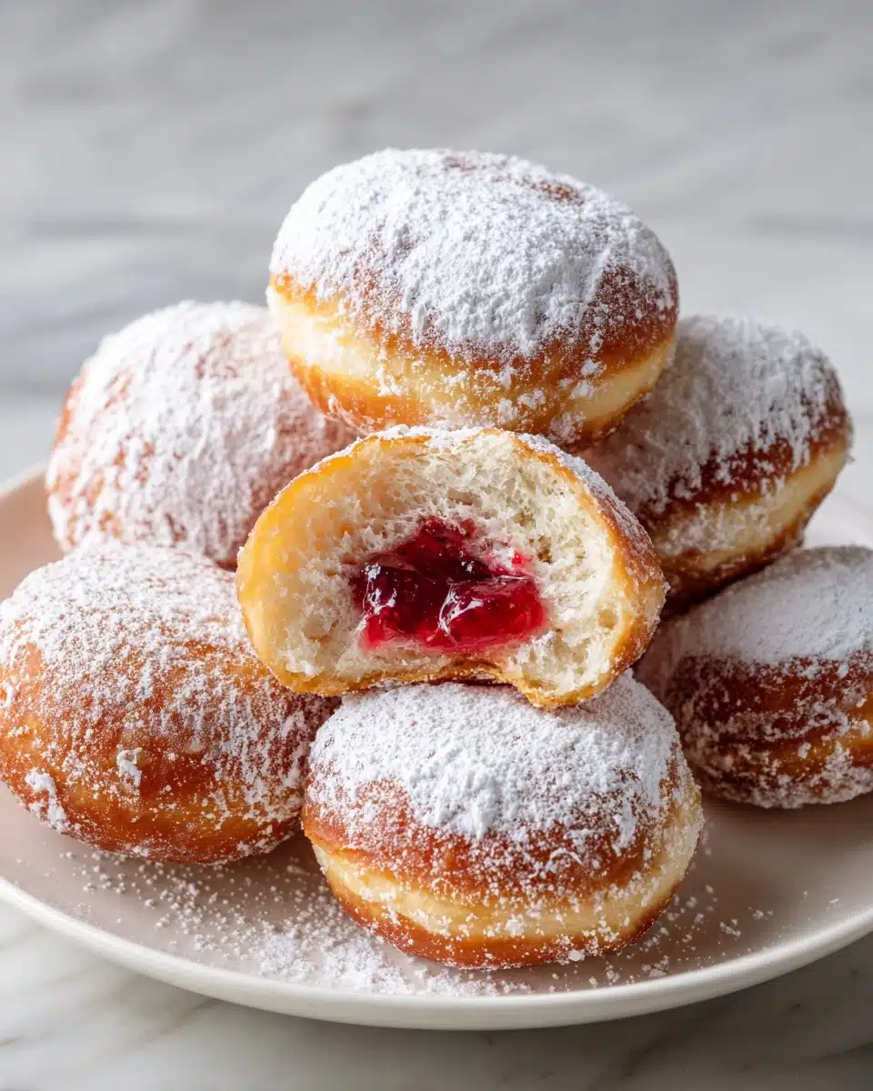 German Berliner Recipe: Savor the Sweet Charm of Jam-Filled Doughnuts