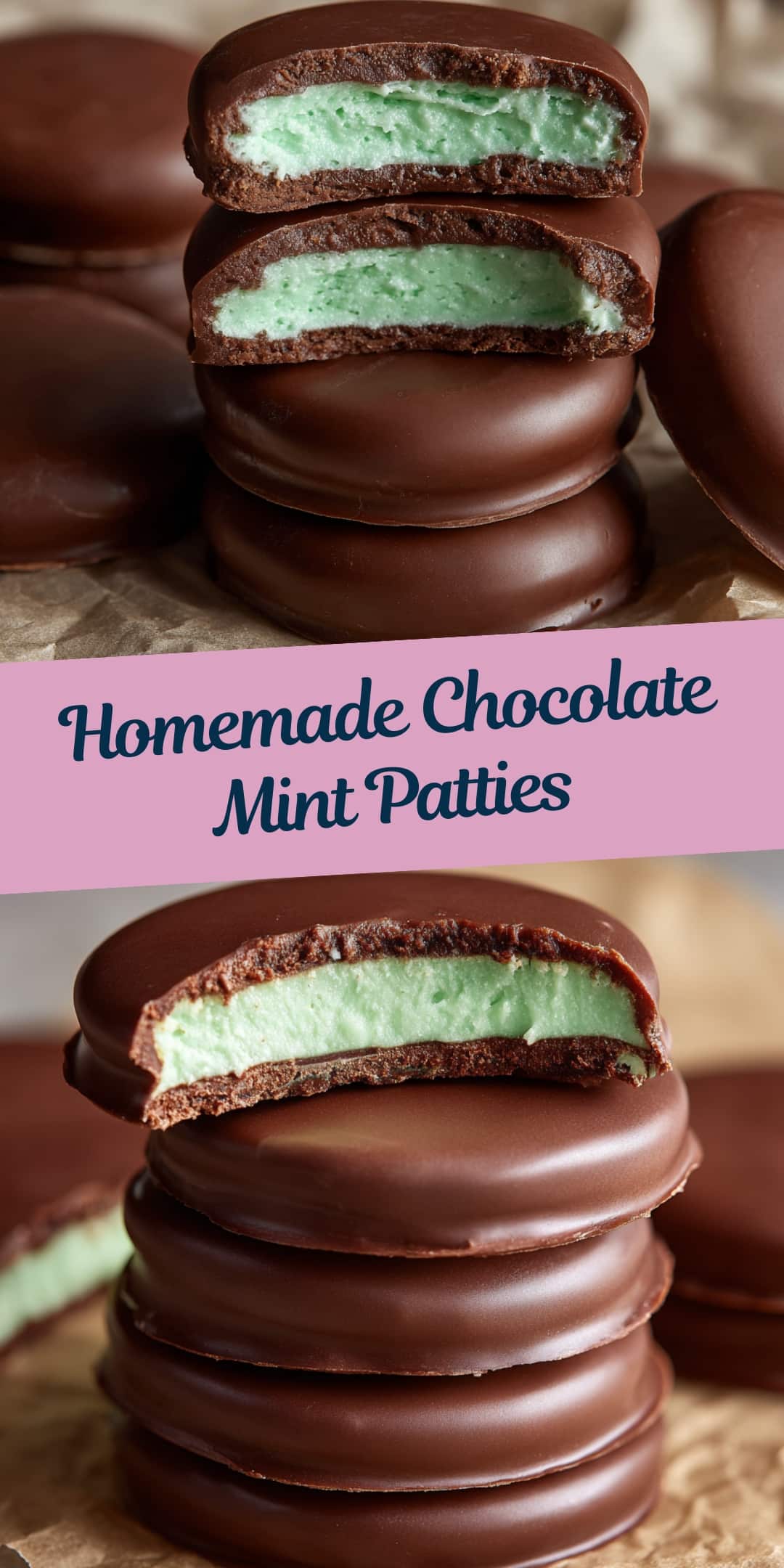 Chocolate Covered Mint Patties Recipe - Sweet Shop Delight