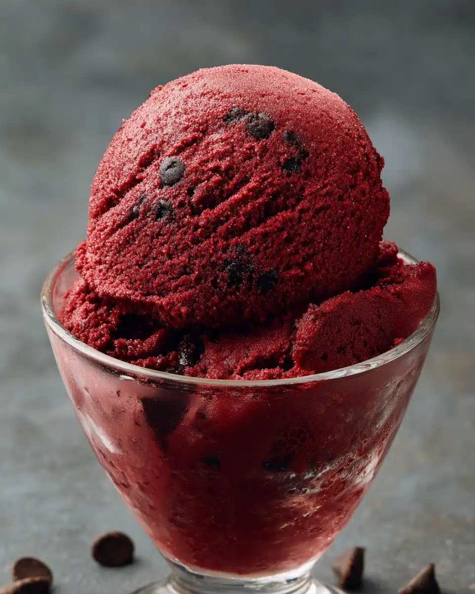 Red Velvet Edible Cookie Dough Delight - Easy Recipe