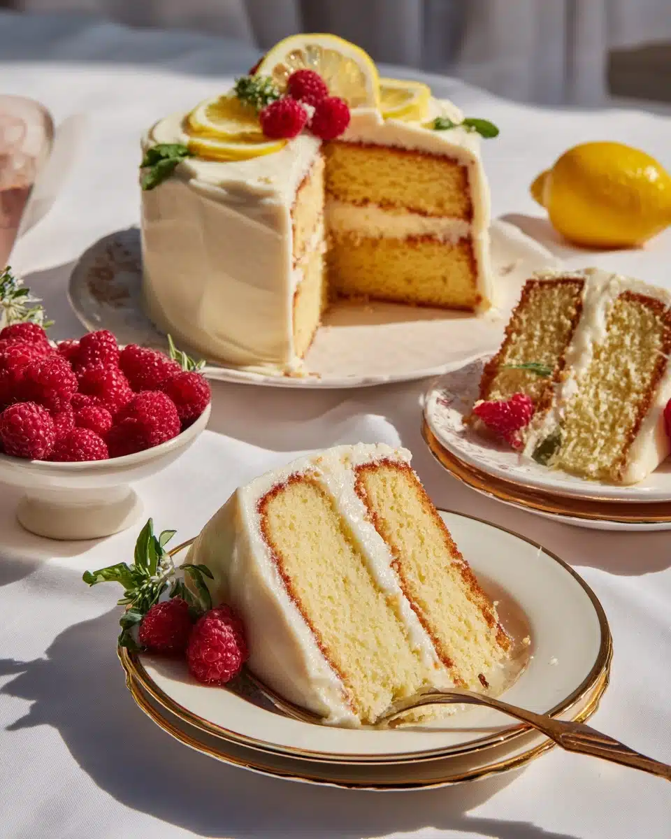 Lemon Cloud Cake Recipe: Light-As-Air Citrusy Delight