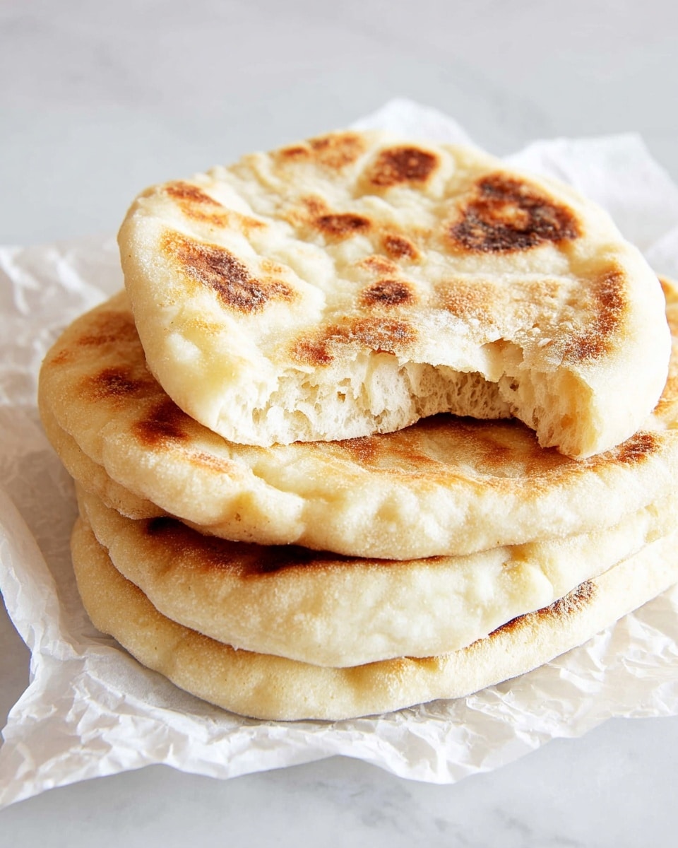 Cauliflower Flatbread Naan - Easy Vegan & Low Calorie Flatbread