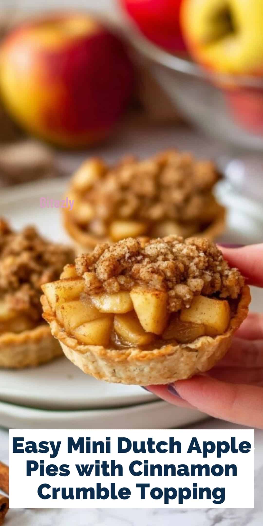 Mini Dutch Apple Pies | Easy, Irresistible Apple Bites