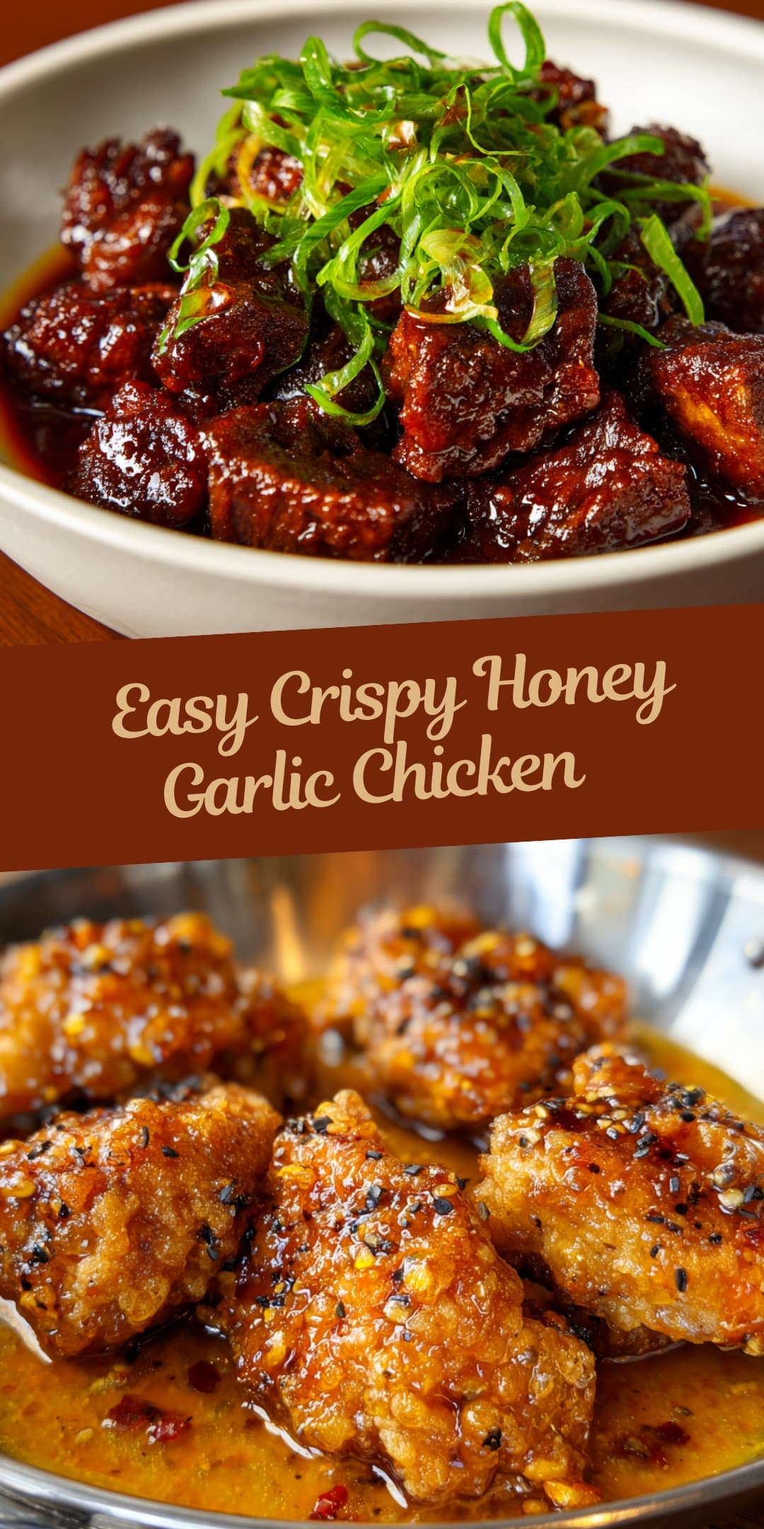 Crispy Chinese Honey Garlic Chicken Recipe: Juicy & Flavorful Delight