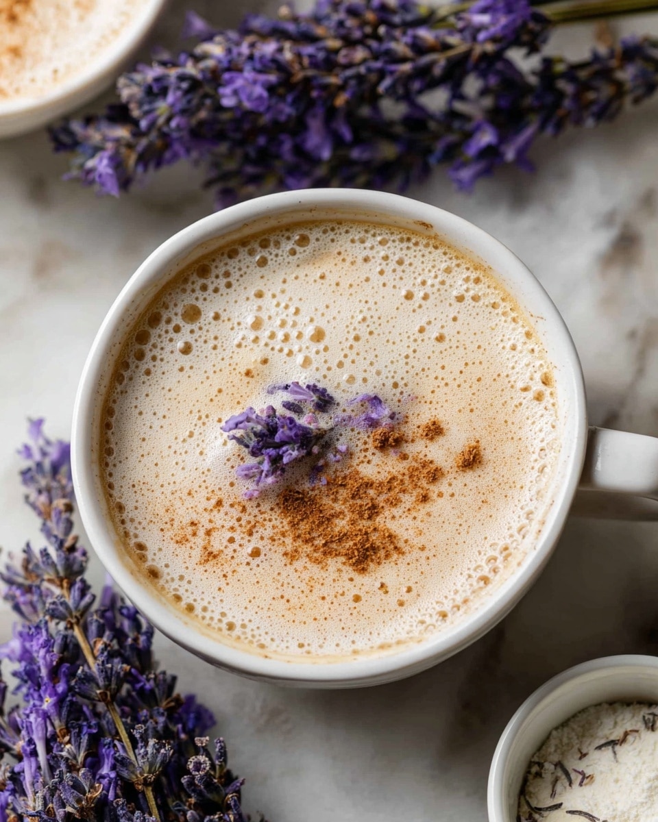 Lavender Milk Tea with Vanilla and Maple: Aromatic & Cozy Drink