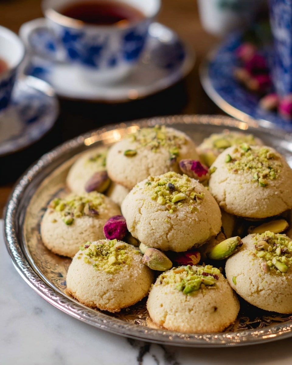 Chickpea Cookies Nan-e Nokhodchi: Authentic Persian Delight