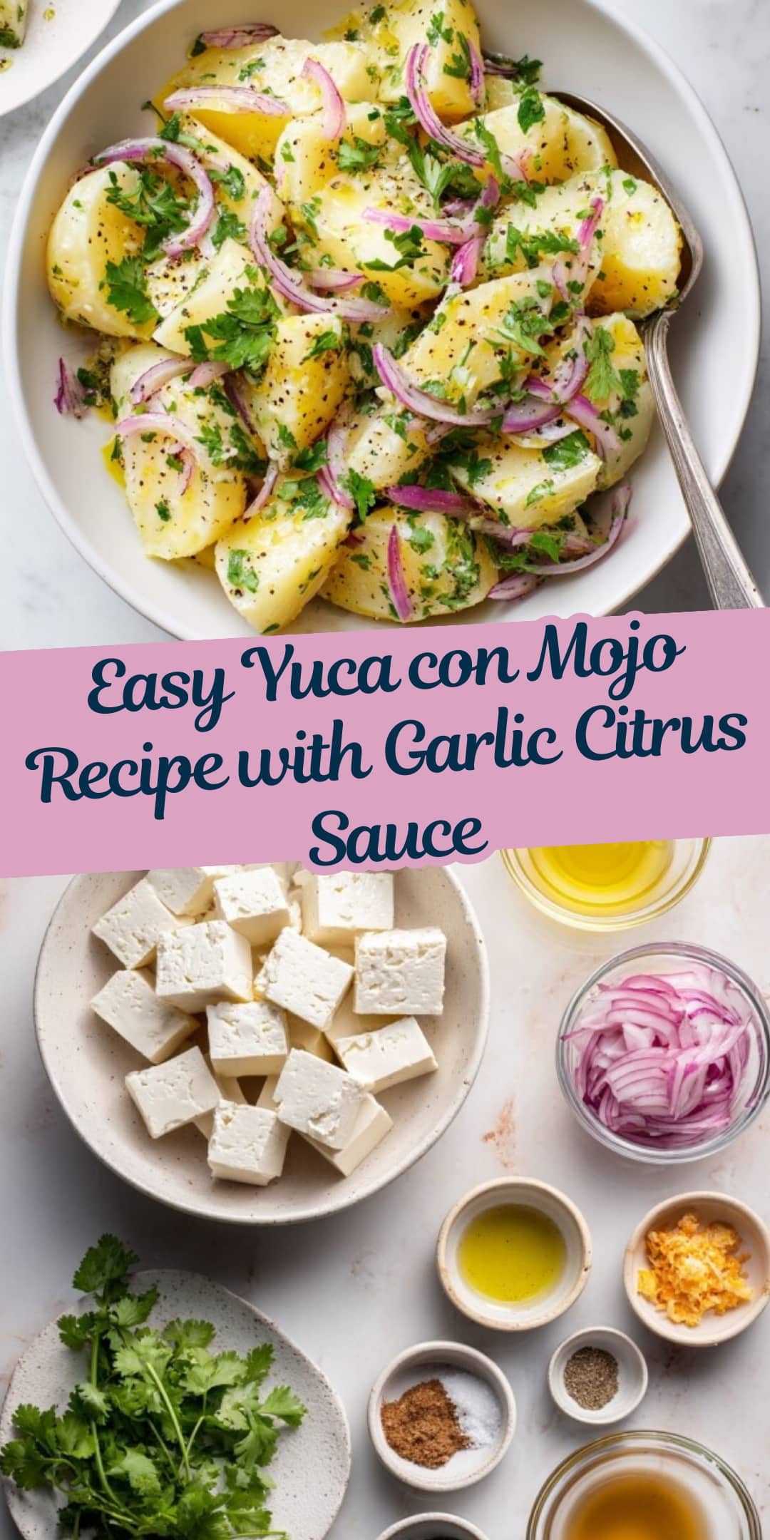 Yuca con Mojo (Yuca with Garlic Sauce) Recipe | Bright Cuban Flavors