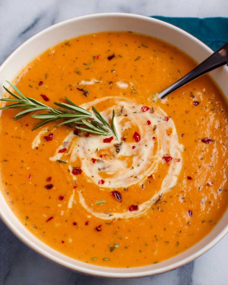 Quick Roasted Vegetable Soup: Smooth and Creamy Delight