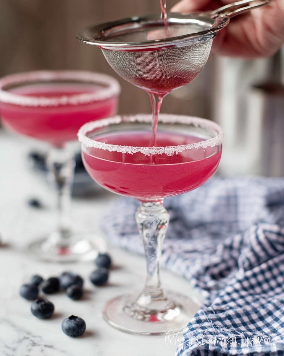 Blueberry Lemon Drop Martini: Irresistibly Fruity & Refreshing