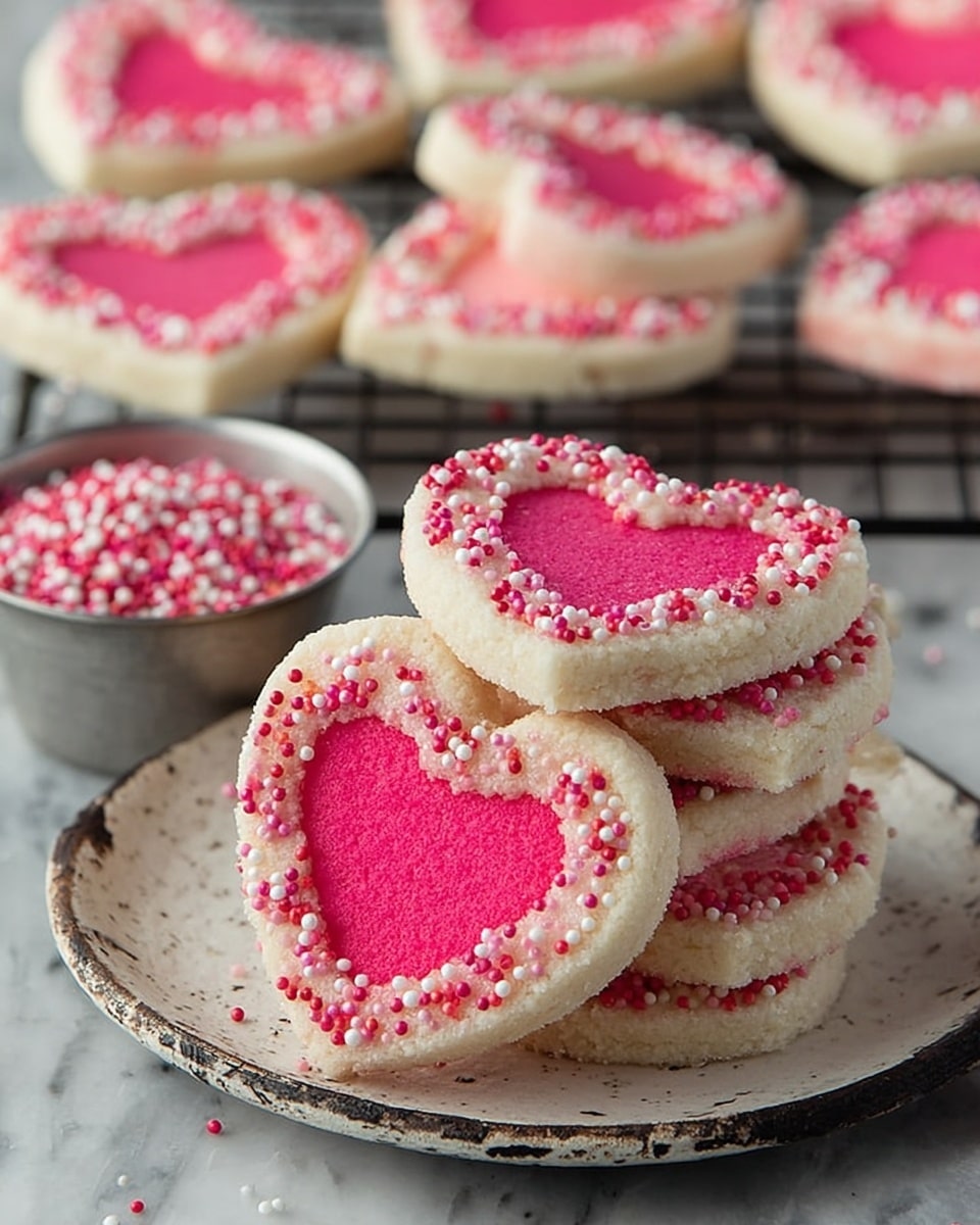 Valentine’s Day Slice N’ Bake Cookies - Festive & Delicious