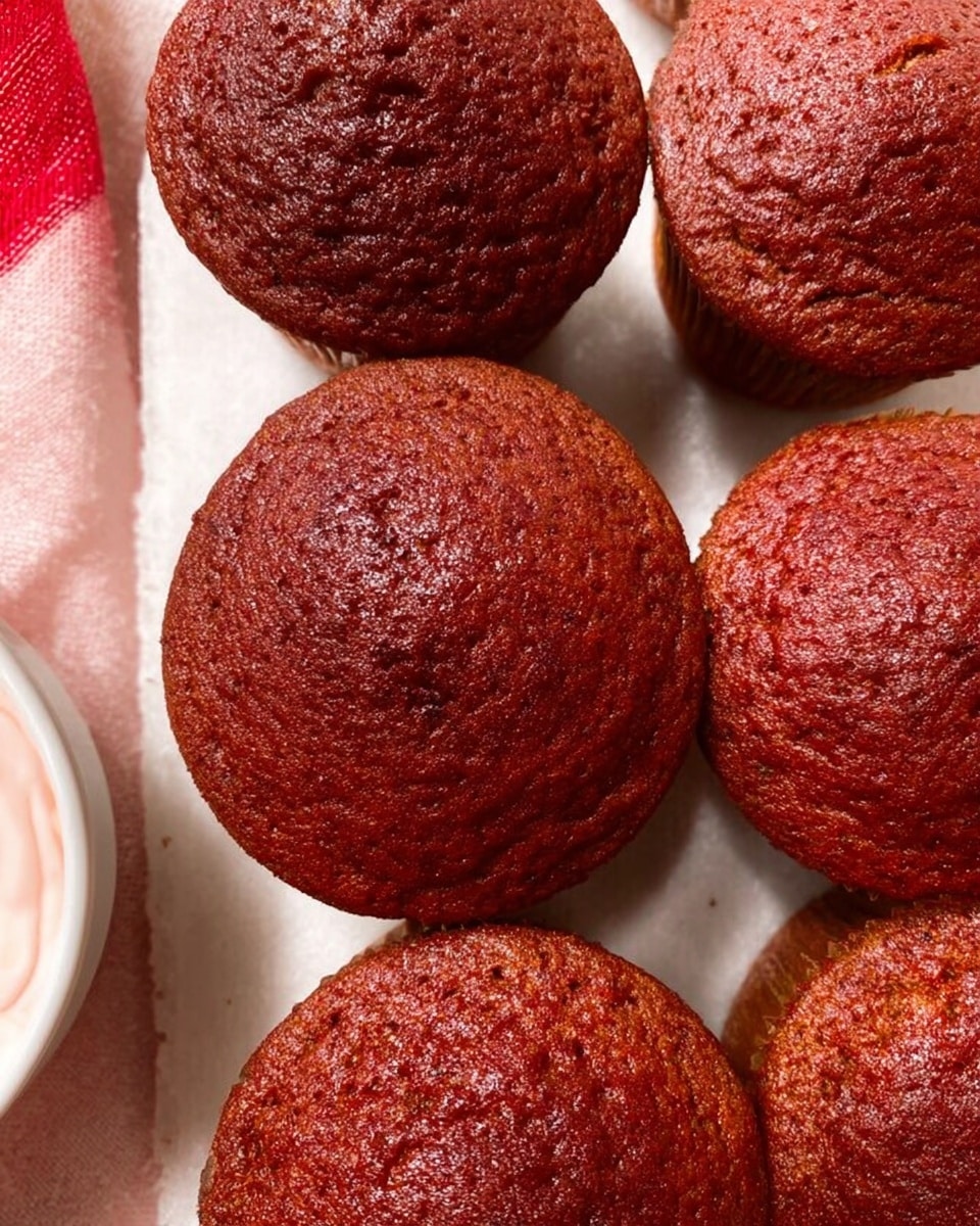 Valentine's Day Red Velvet Cupcake Cake - Easy & Festive