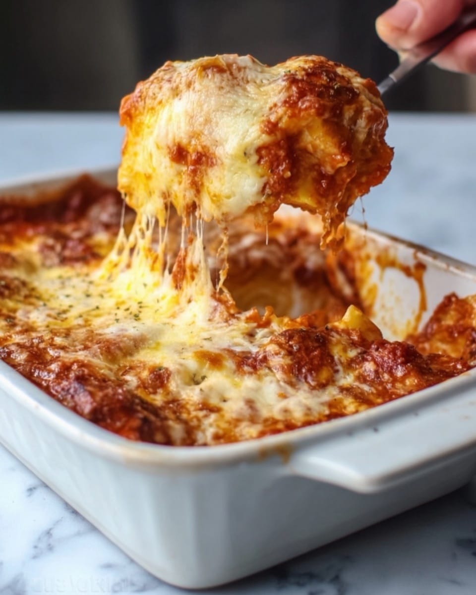 3 Ingredient Baked Ravioli: Lazy Lasagna for Easy Comfort Food