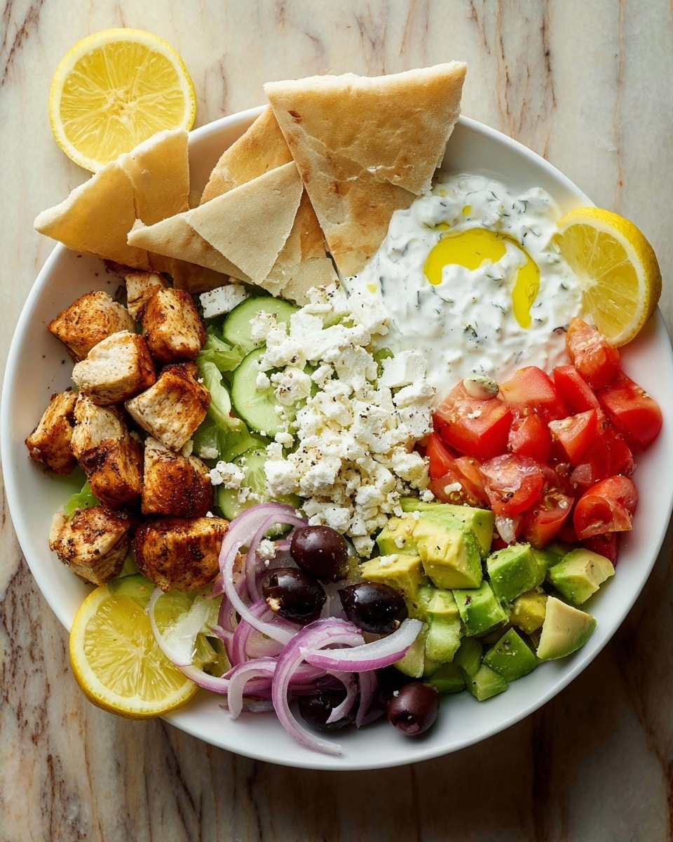 Easy Greek Chicken Bowls: Healthy & Flavorful Mediterranean Dinner
