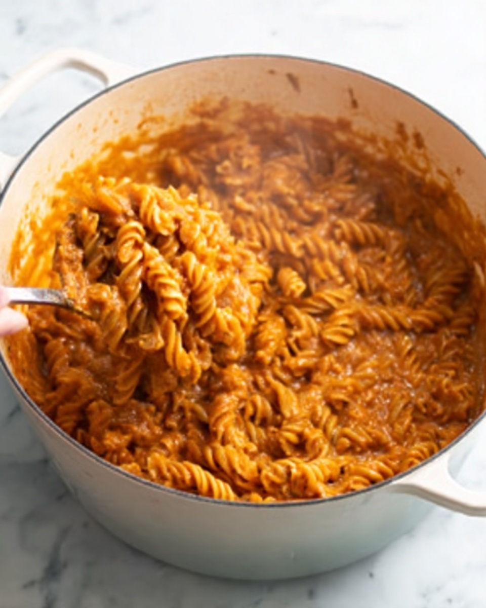 One Pot Creamy Tomato Beef Pasta: Easy & Flavorful Dinner