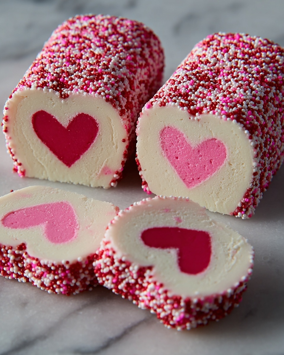 Valentine’s Day Slice N’ Bake Cookies - Festive & Delicious
