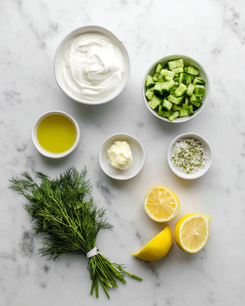 Easy 10 Minute Healthy Tzatziki Sauce – Fresh & Nutritious Dip