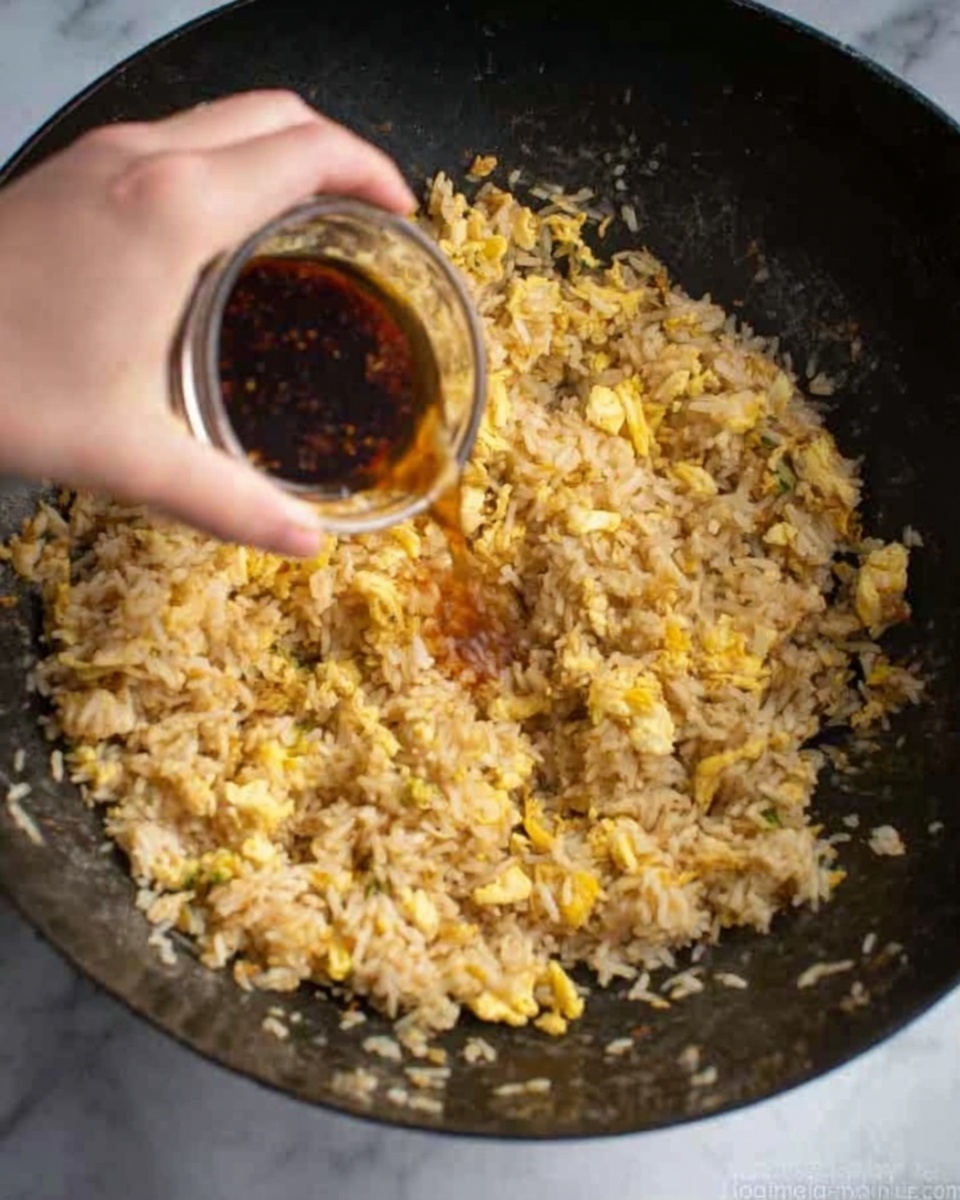 10 Min Easy Egg Fried Rice: Quick & Delicious Meal