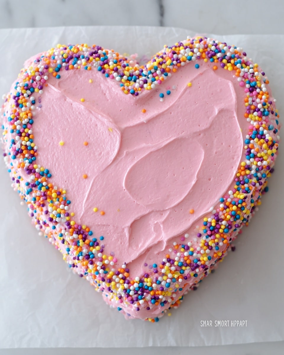 Homemade Heart-Shaped Cake: Easy & Romantic Celebration Dessert