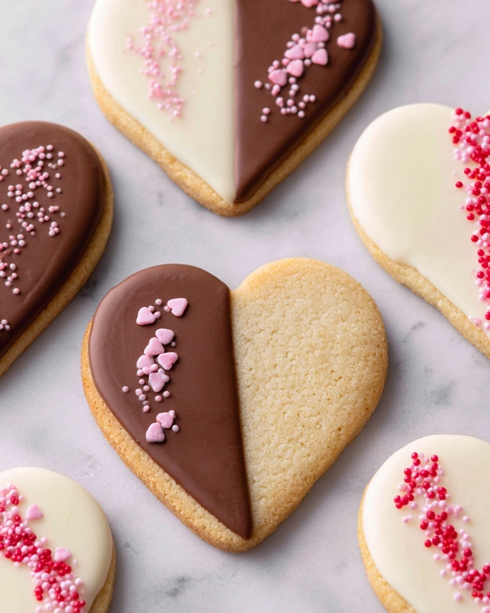 Valentine’s Shortbread Hearts – Delicious Heart-Shaped Cookies for Love