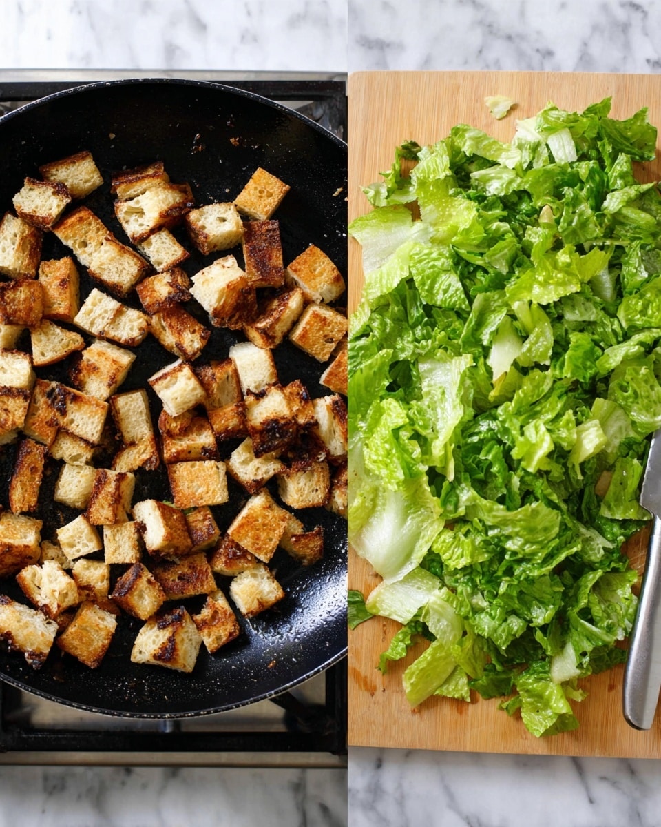 Avocado Caesar Salad: Fresh, Creamy & Irresistible