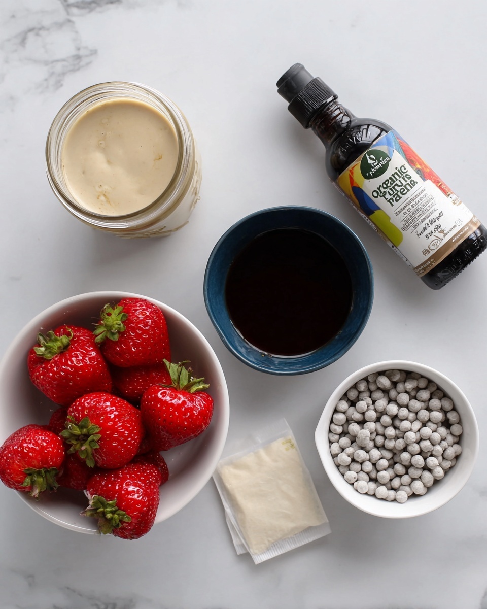 Strawberry Bubble Tea (Boba, Milk Tea) - Refreshing Homemade Drink