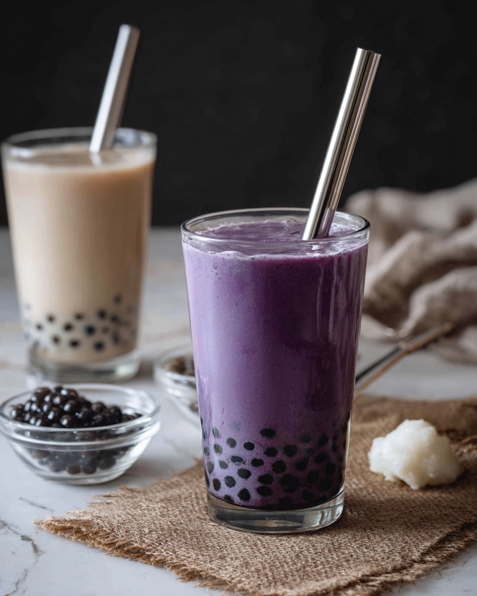 Taro Milk Tea 2 Ways: Delightful Homemade Bubble Tea