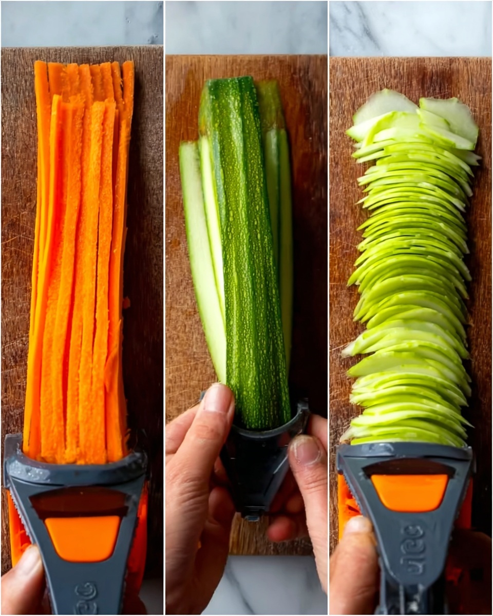 Giant Veggies Summer Roll with Creamy Peanut Sauce | Fresh & Healthy