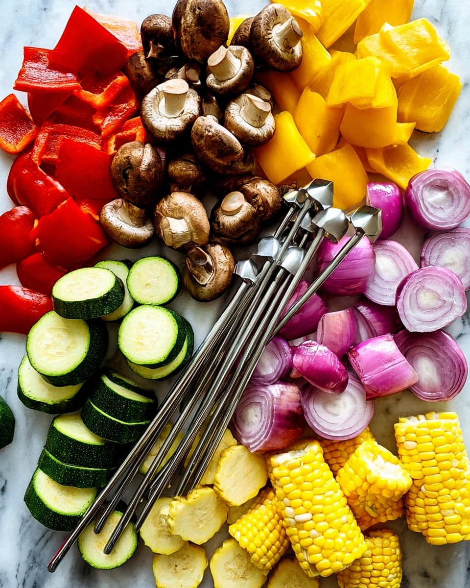 Grilled Vegetable Skewers Recipe – Juicy & Vibrant Summer Meal