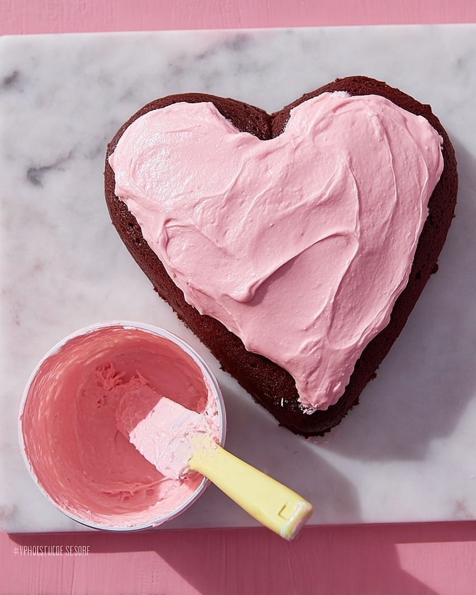 Homemade Heart-Shaped Cake: Easy & Romantic Celebration Dessert
