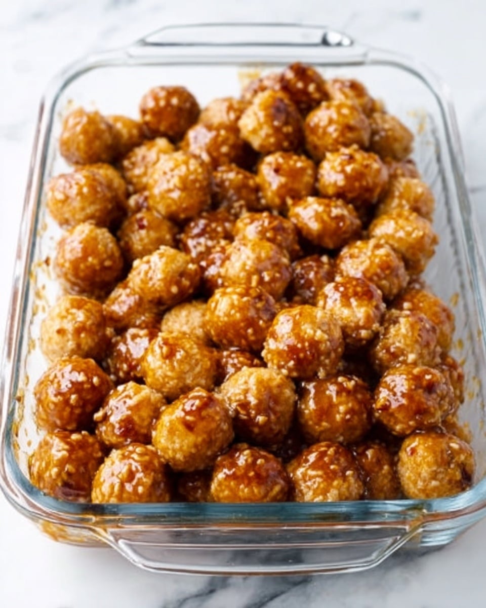 Sticky Honey Garlic Meatballs – Easy & Irresistible Dinner