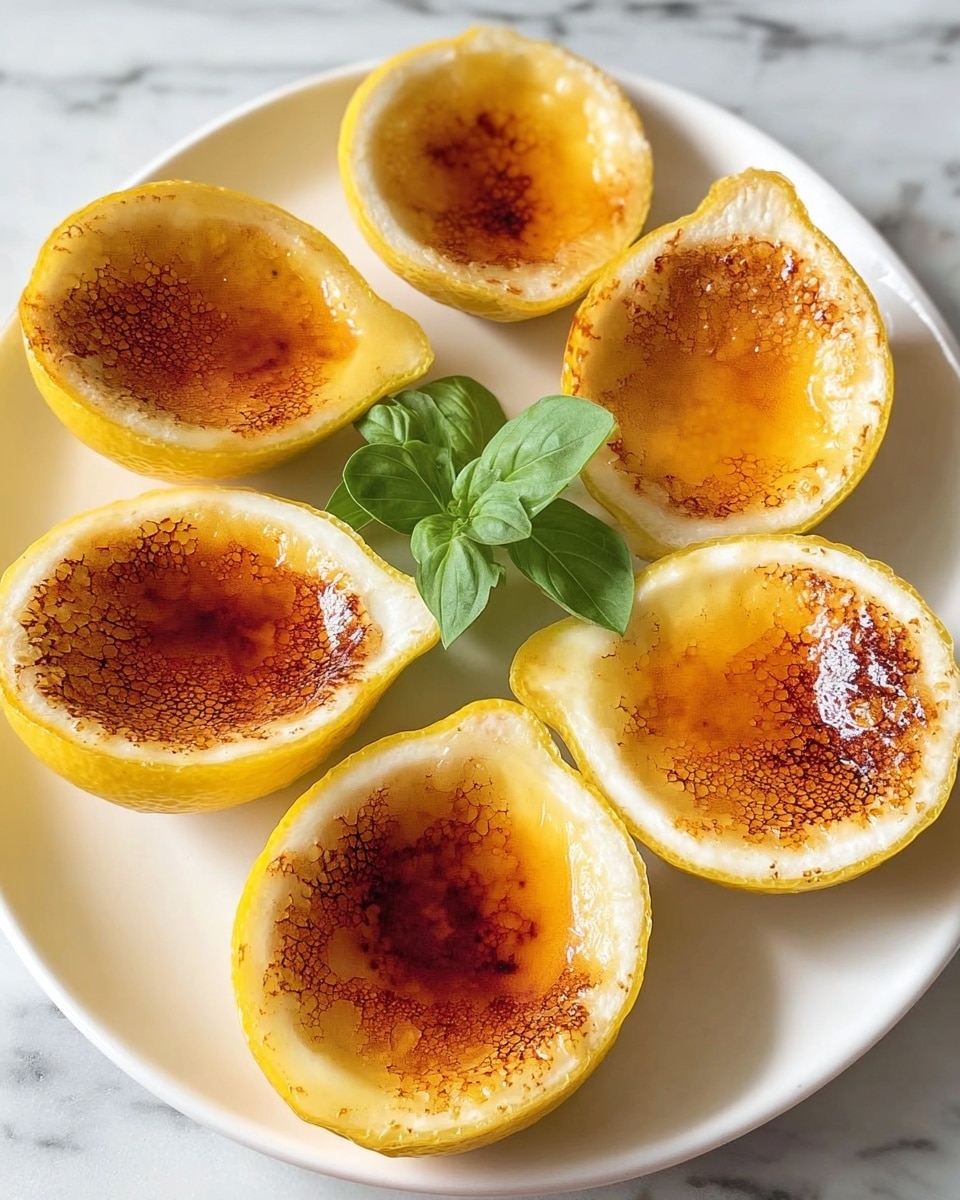 Lemon Posset Brûlée – Irresistible Creamy Lemon Dessert