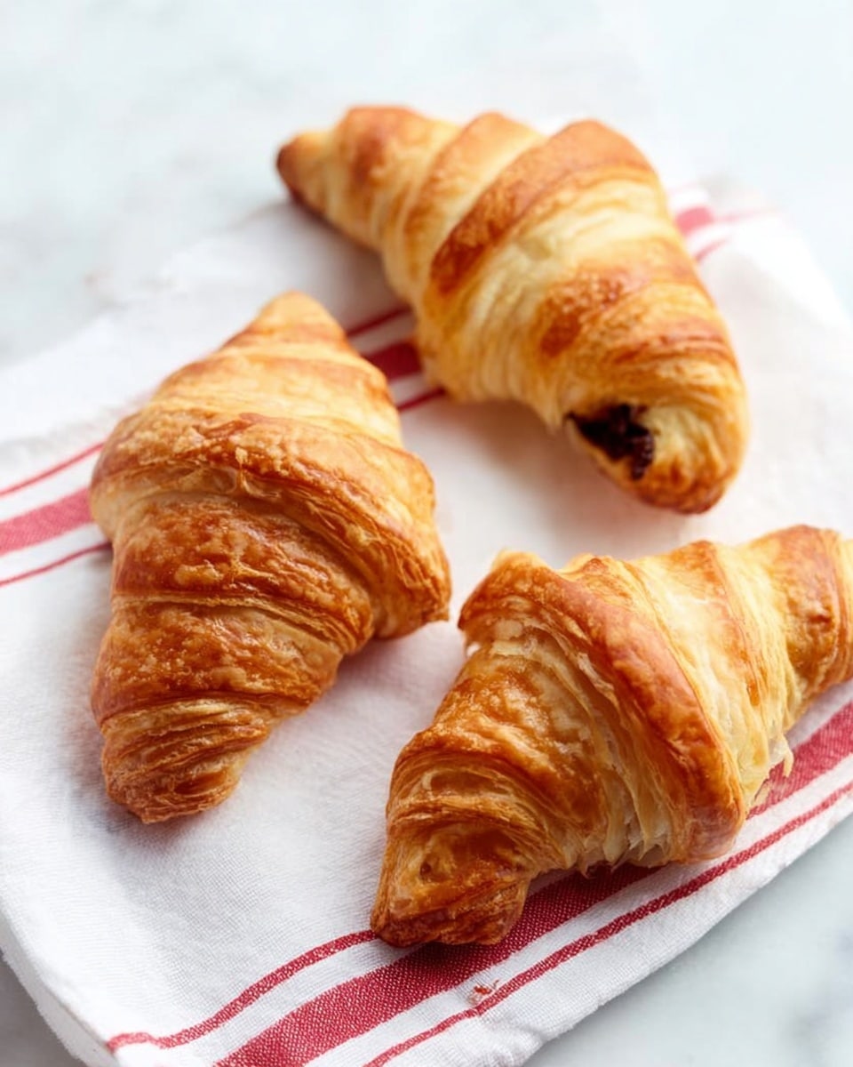 Quick and Easy Chocolate Croissants: Delicious Flaky Pastry