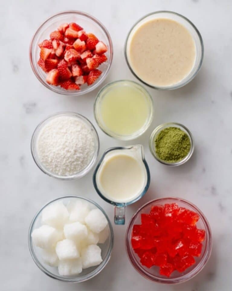 Strawberry Matcha Sago: Refreshing & Irresistible Dessert