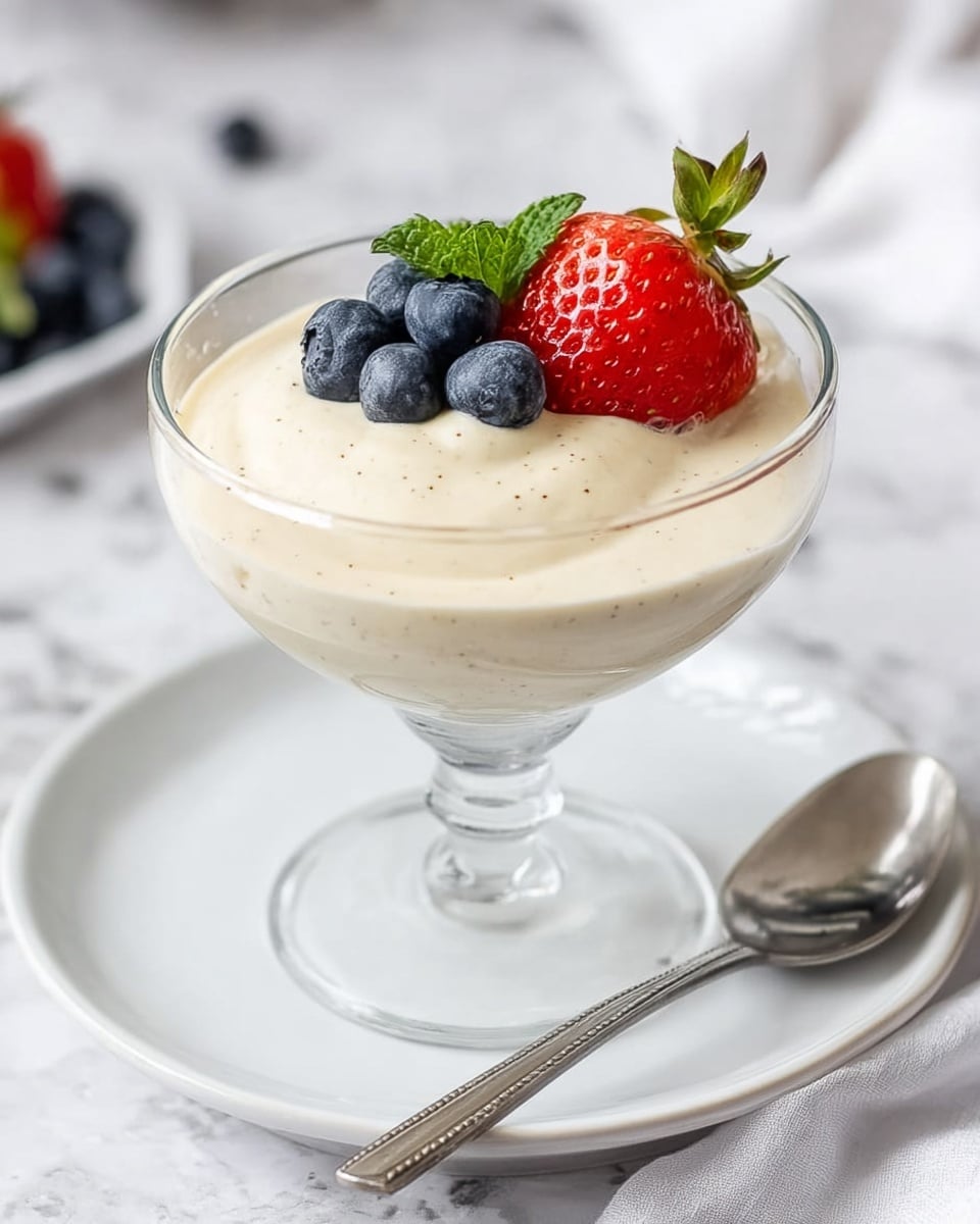 Easy Vanilla Mousse Cups - Irresistibly Light & Creamy Dessert